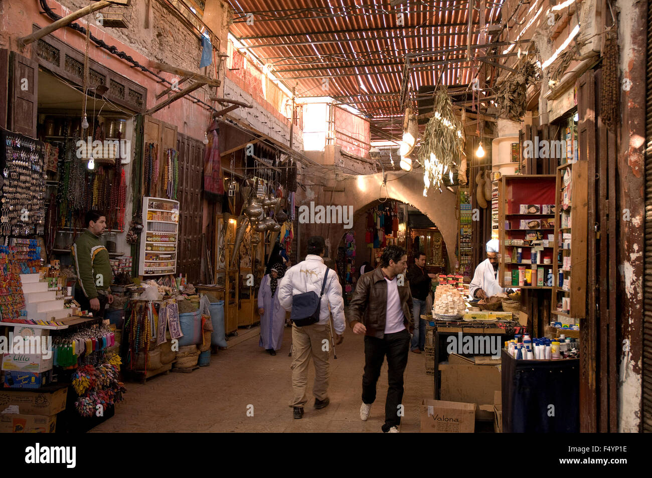 The Souk Marrakesh Morocco Stock Photo - Alamy