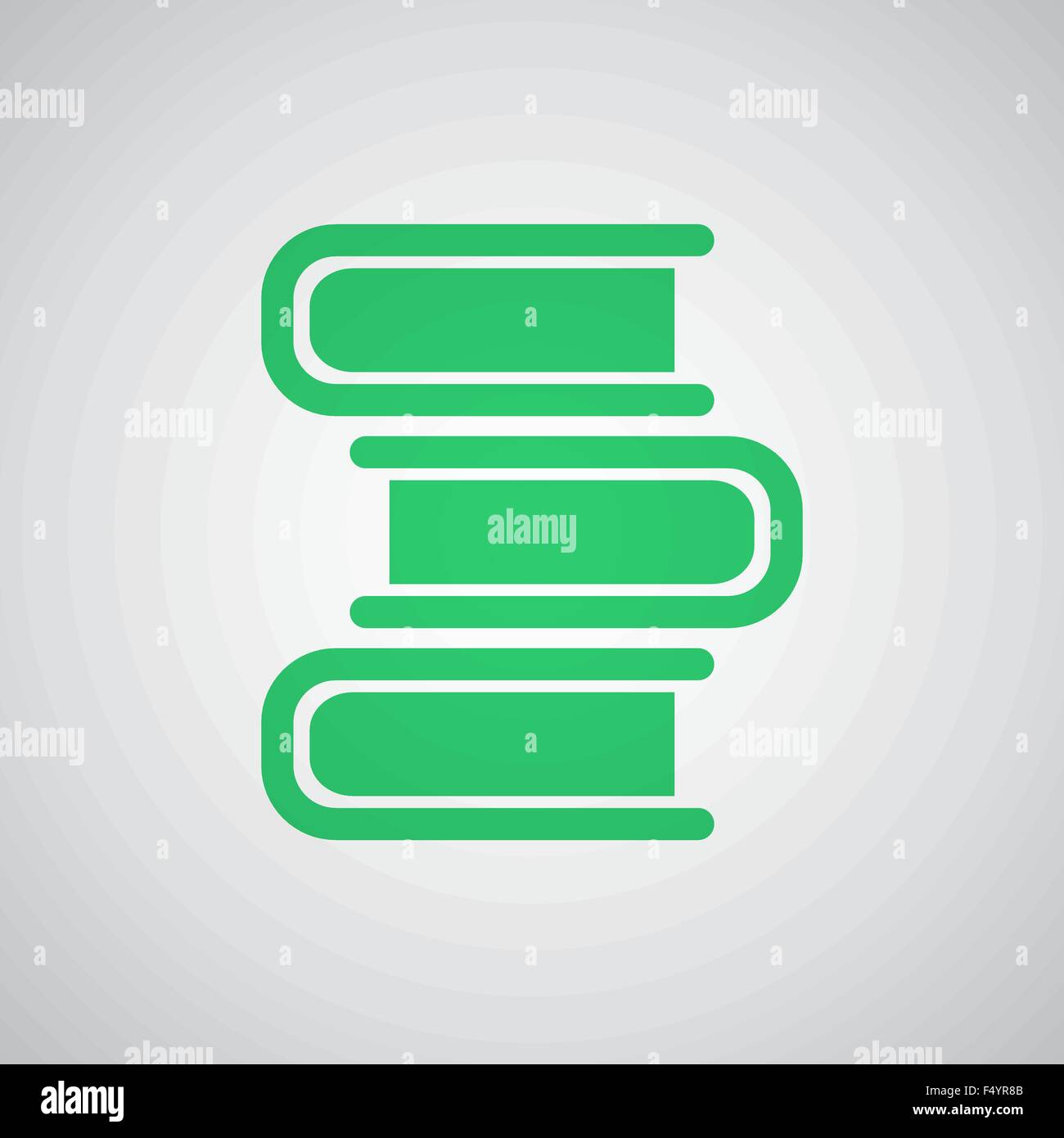 Flat green Books icon Stock Vector Image & Art - Alamy