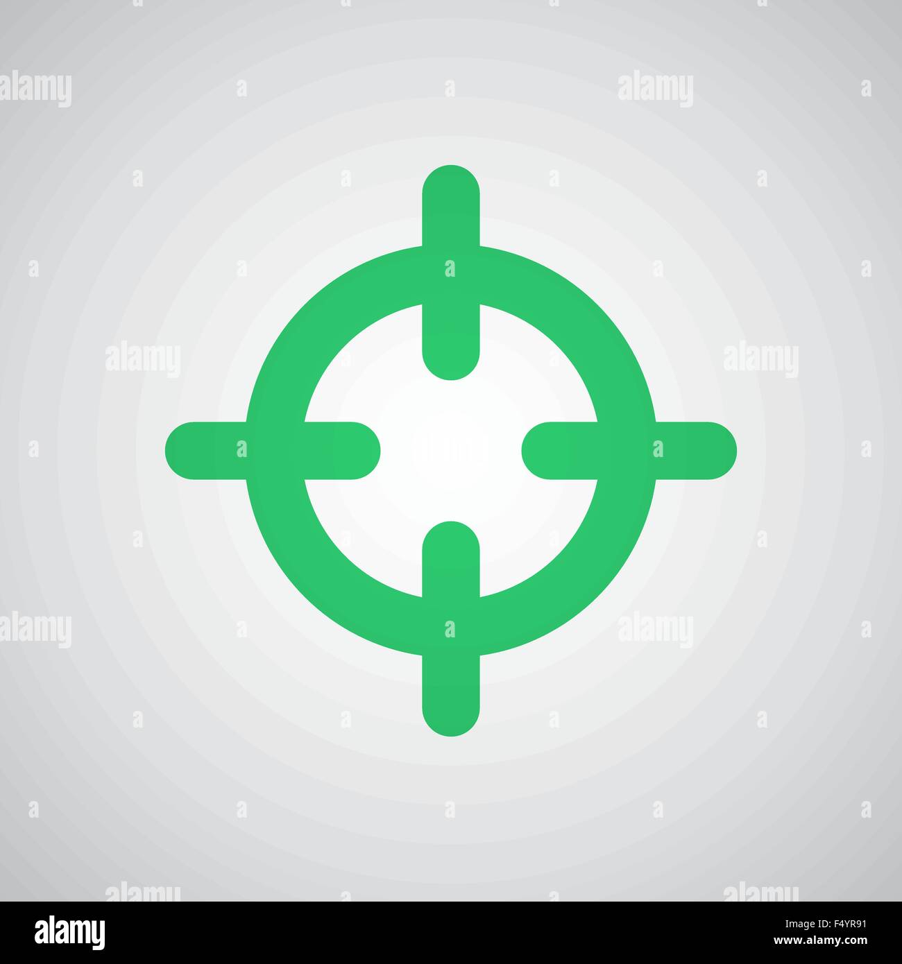 Flat green Scope icon Stock Vector Image & Art - Alamy