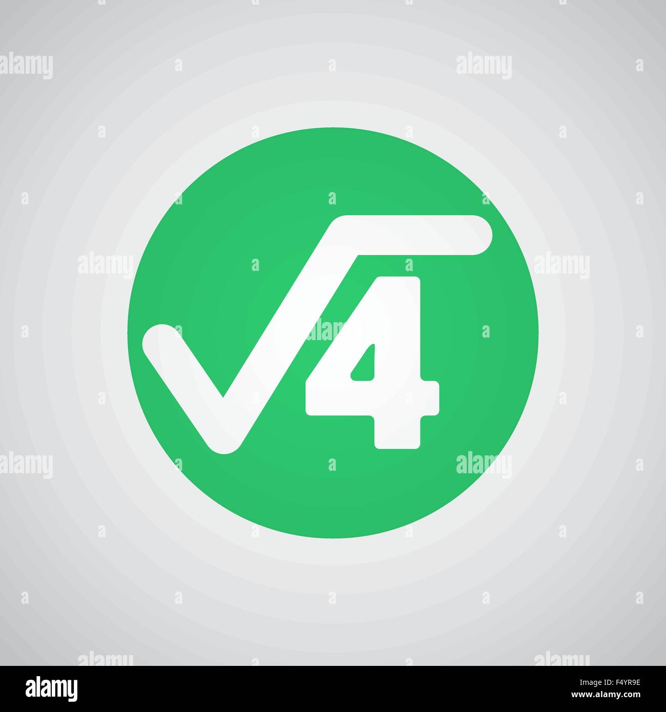 Flat green Square Root icon Stock Vector Image & Art - Alamy
