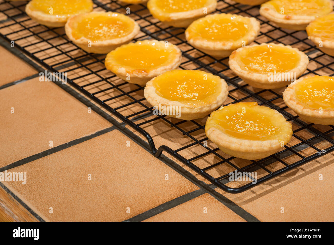 lemon curd jam pie tart tarts ready for eating homemade hot out of oven ...