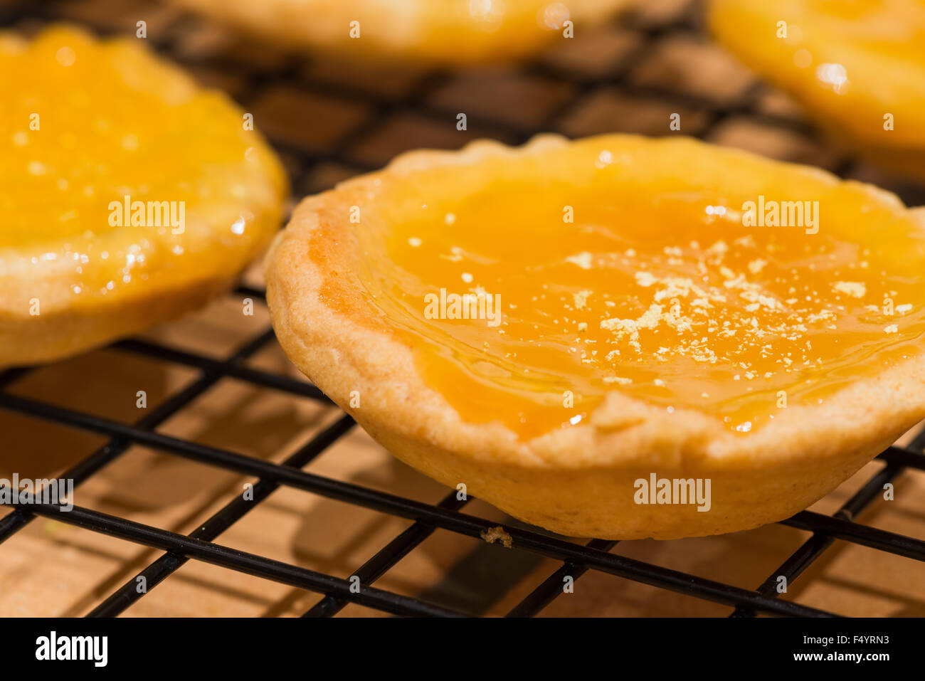 lemon curd jam pie tart tarts ready for eating homemade hot out of oven ...
