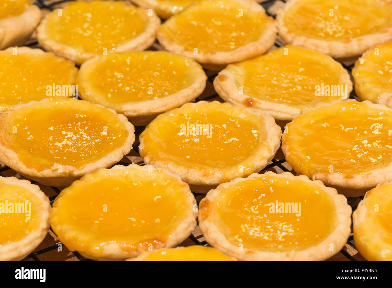 lemon curd jam pie tart tarts ready for eating homemade hot out of oven ...