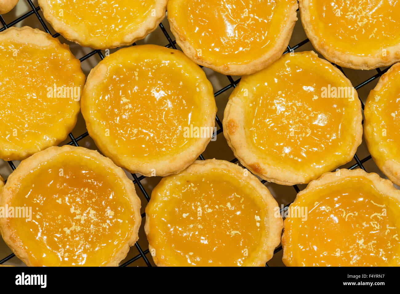 lemon curd jam pie tart tarts ready for eating homemade hot out of oven ...