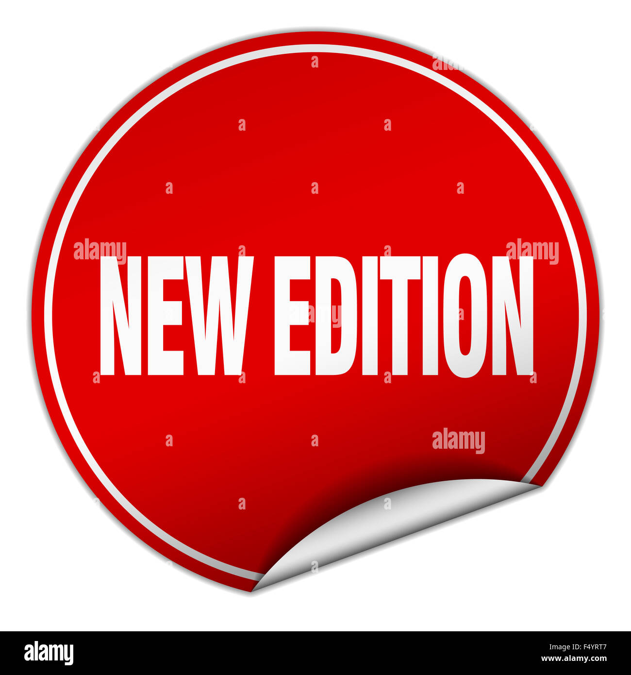 New edition red 3d hi-res stock photography and images - Alamy