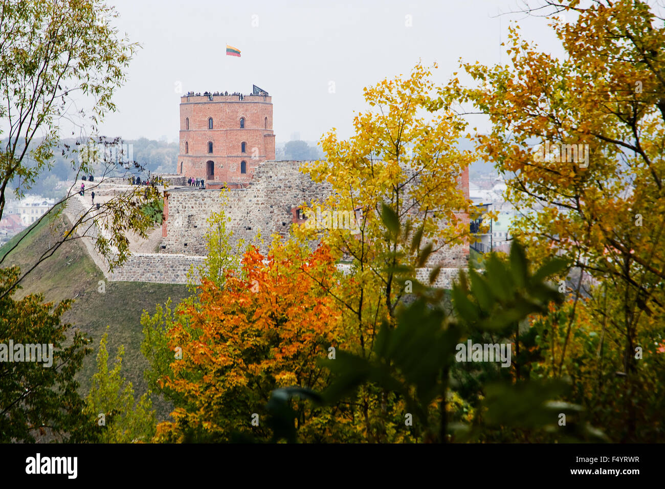 Gediminas castle tower in hi-res stock photography and images - Alamy