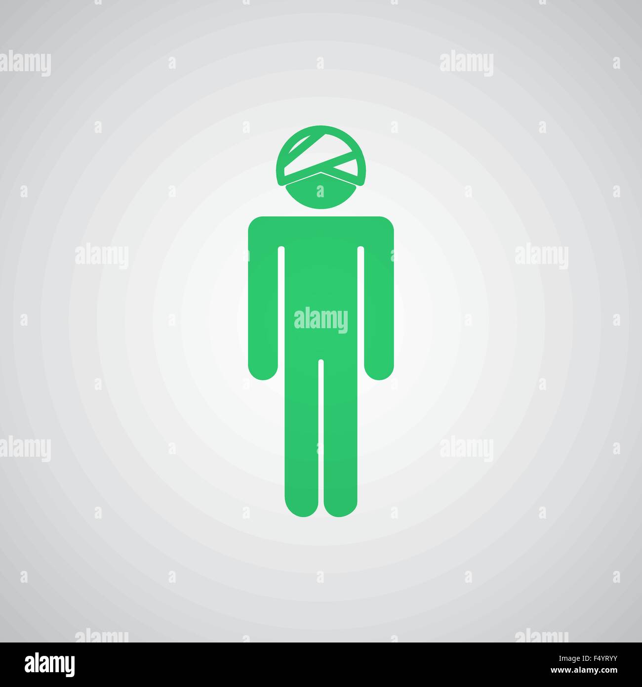 Should have green head Stock Vector Images - Alamy