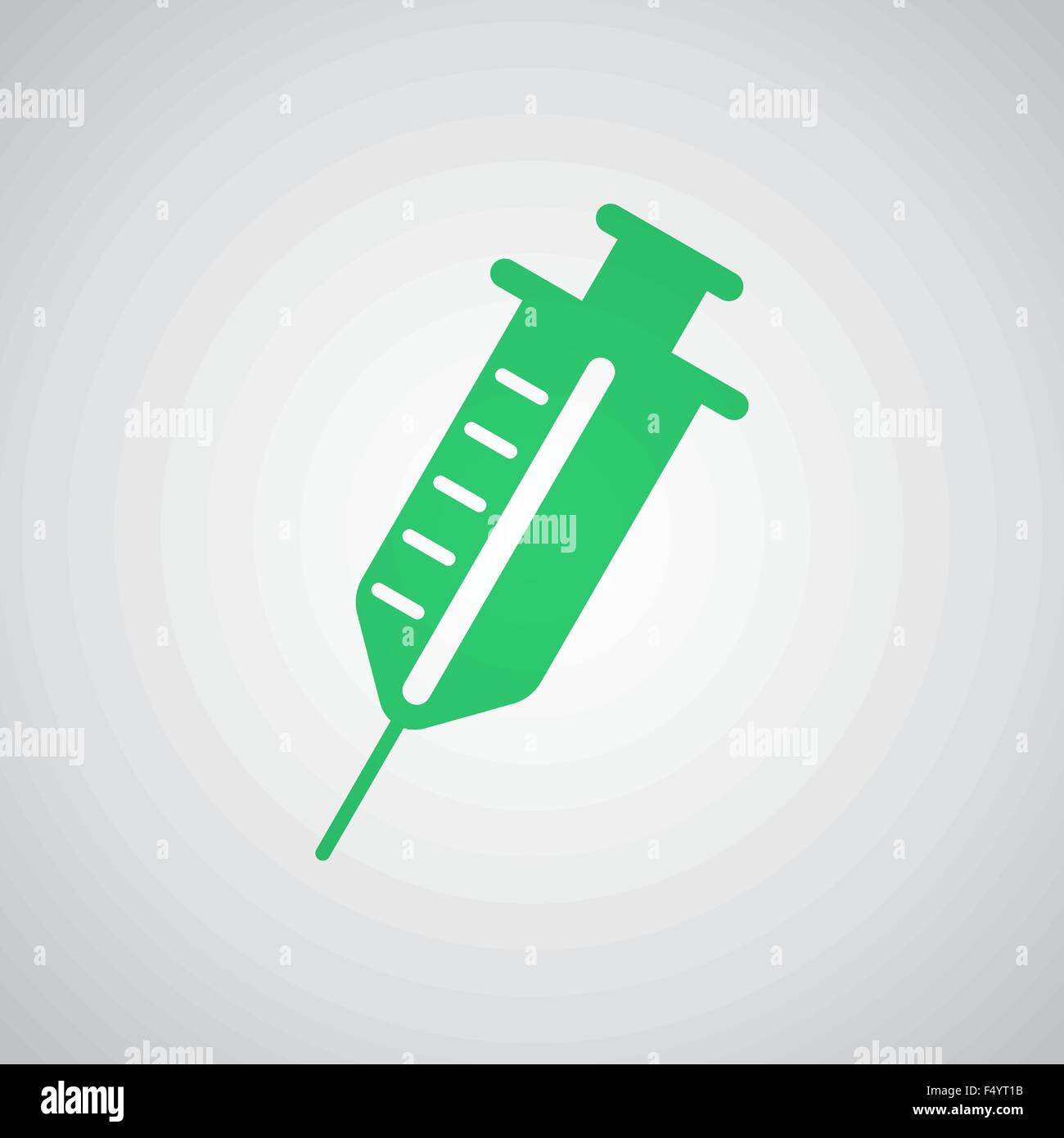 Flat green Syringe icon Stock Vector Image & Art - Alamy
