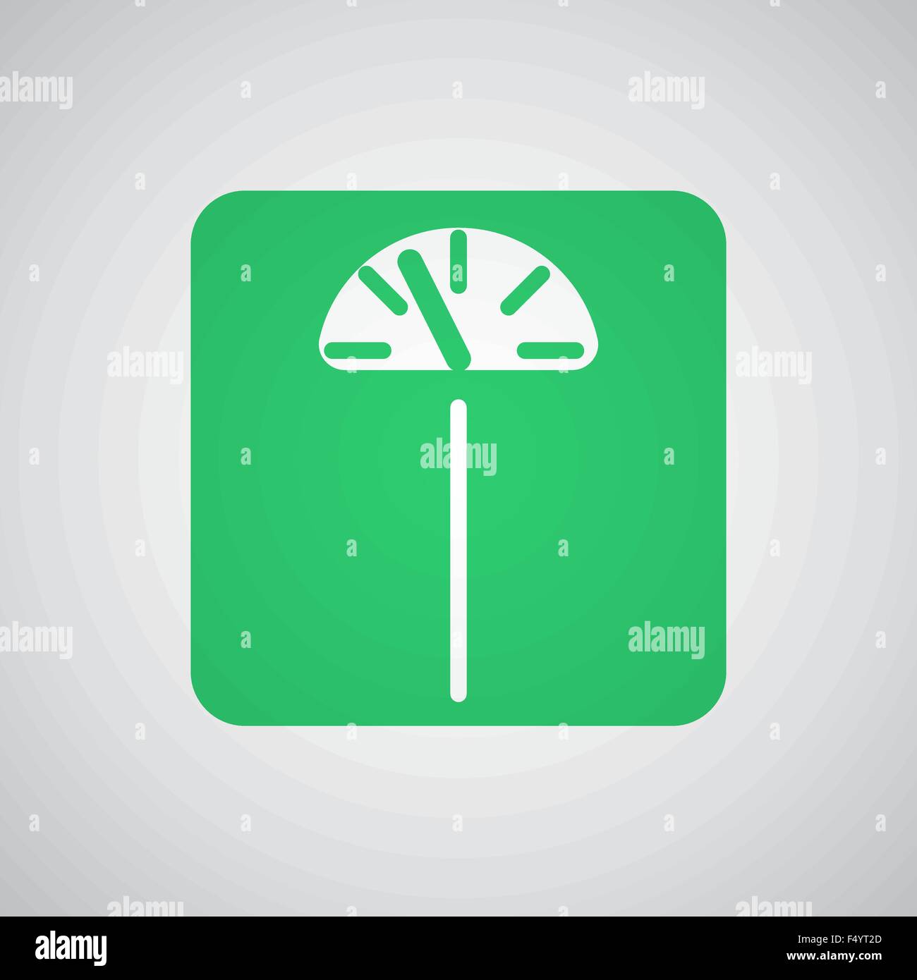 Flat green Personal Scale icon Stock Vector Image & Art - Alamy