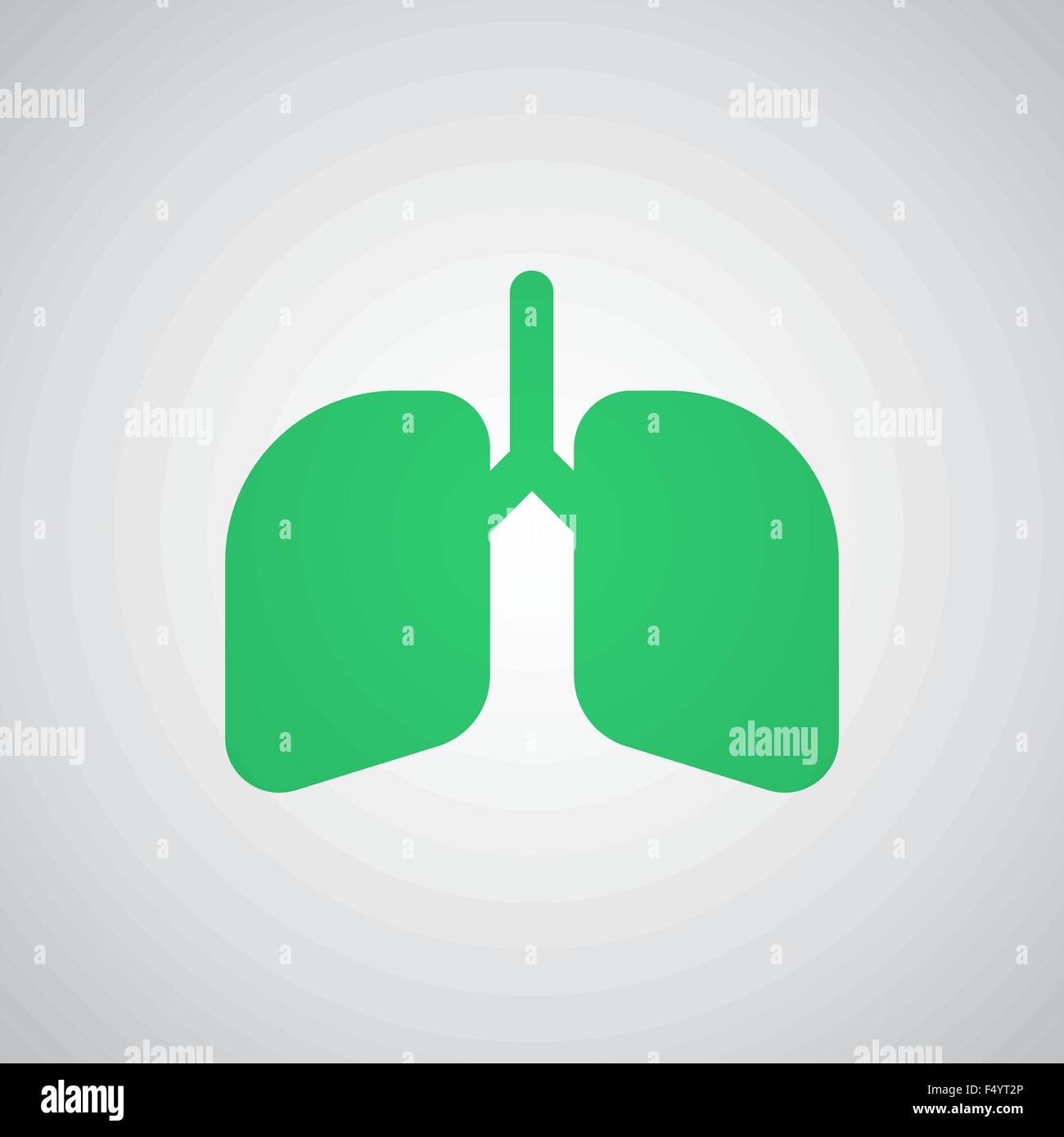 Lungs icon Stock Vector Images - Alamy