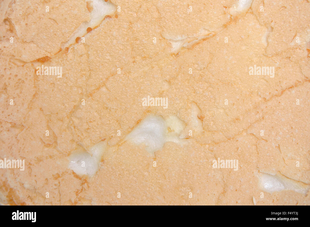Surface of fluffy merinque layer for beze cake Stock Photo - Alamy