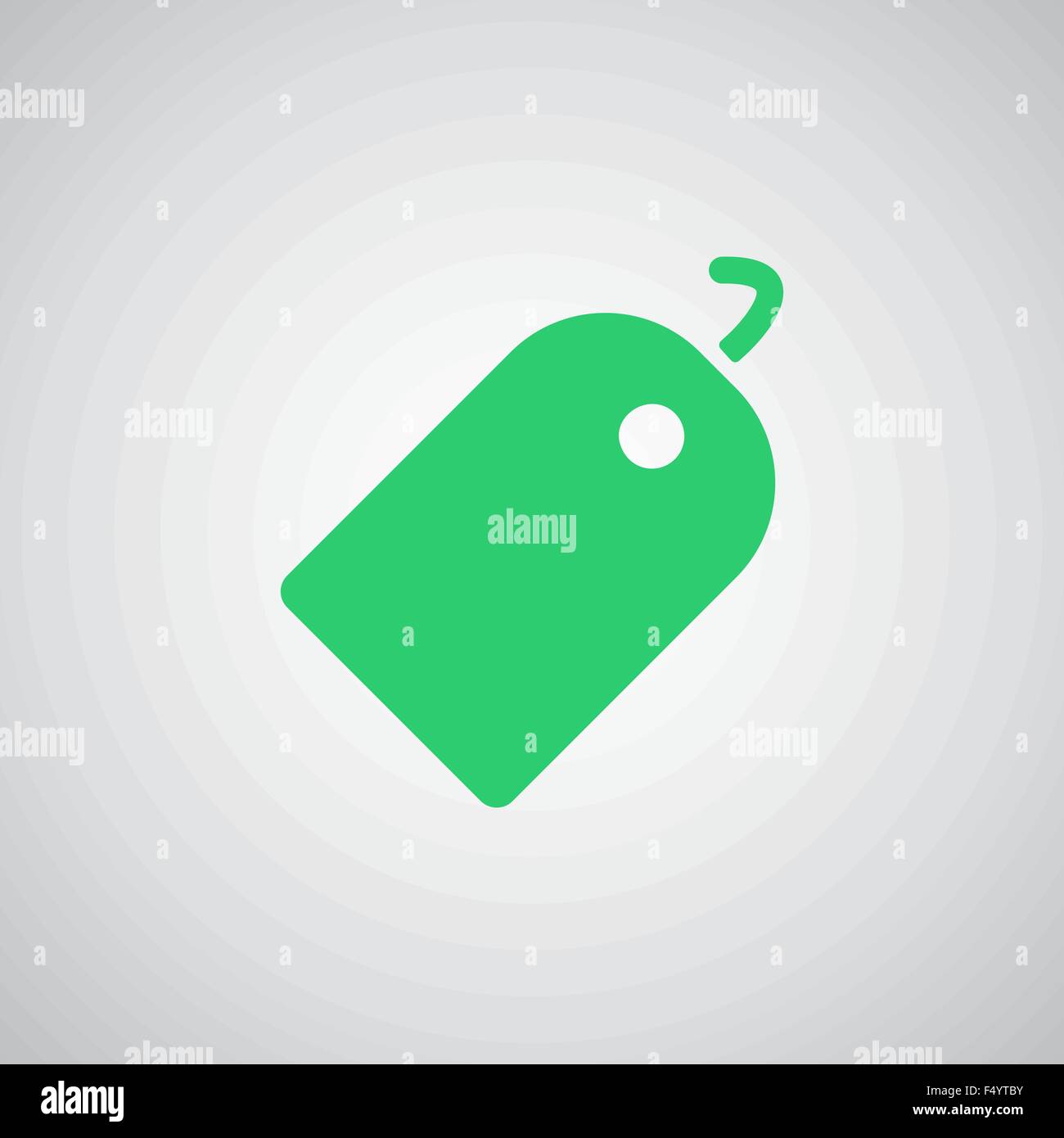 Flat green Tag icon Stock Vector Image & Art - Alamy