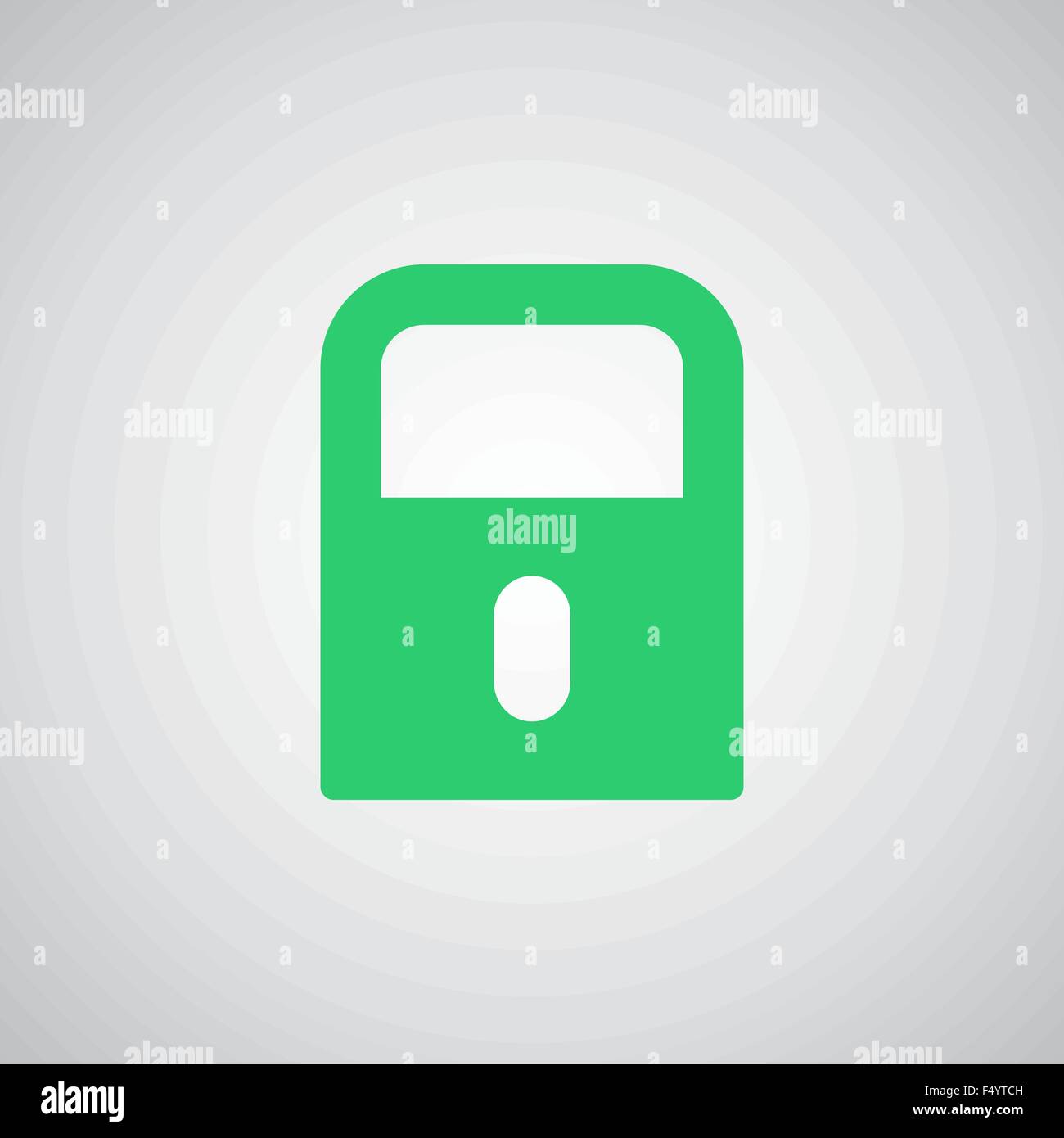 Flat green Lock icon Stock Vector Image & Art - Alamy