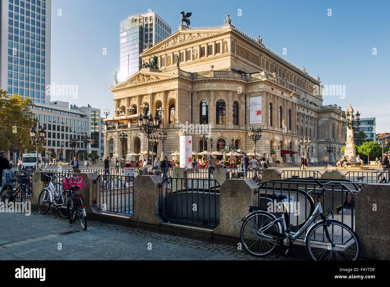 Alte Oper (Old Opera Stock Photo - Alamy