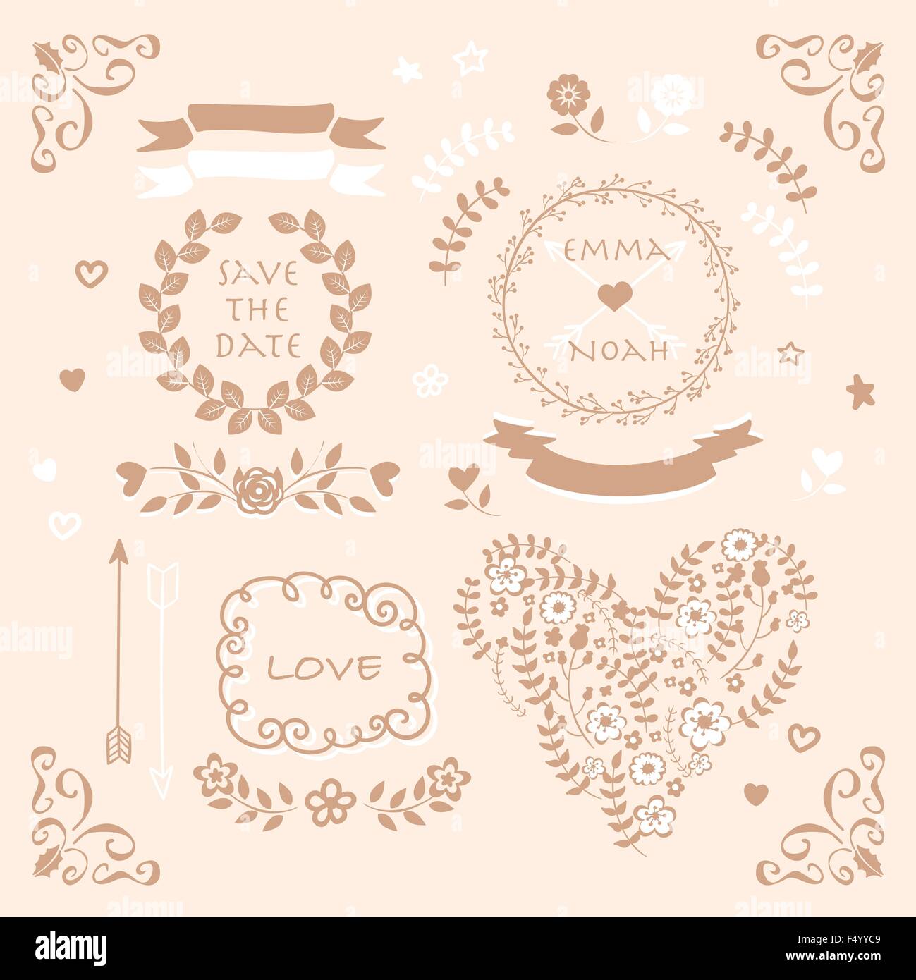 Beige vector vectors hi-res stock photography and images - Alamy
