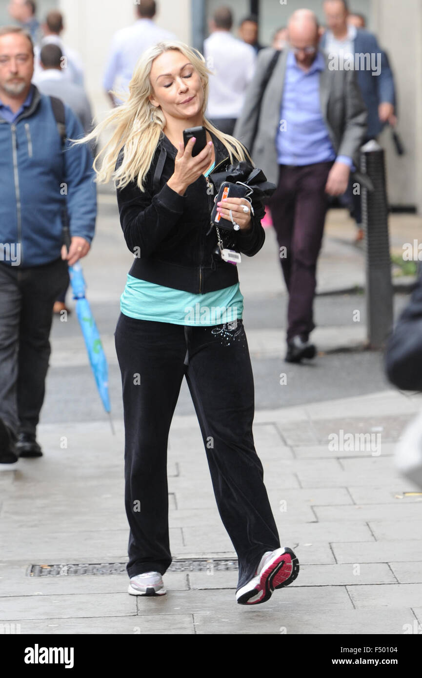 Strictly Come Dancing rehearsals in London Featuring: Kristina Rihanoff ...