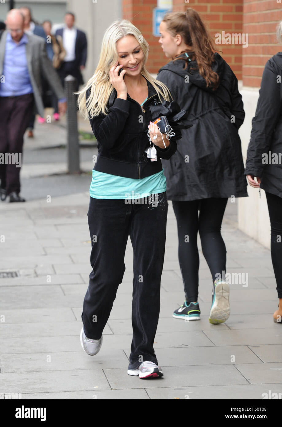 Strictly Come Dancing rehearsals in London Featuring: Kristina Rihanoff ...