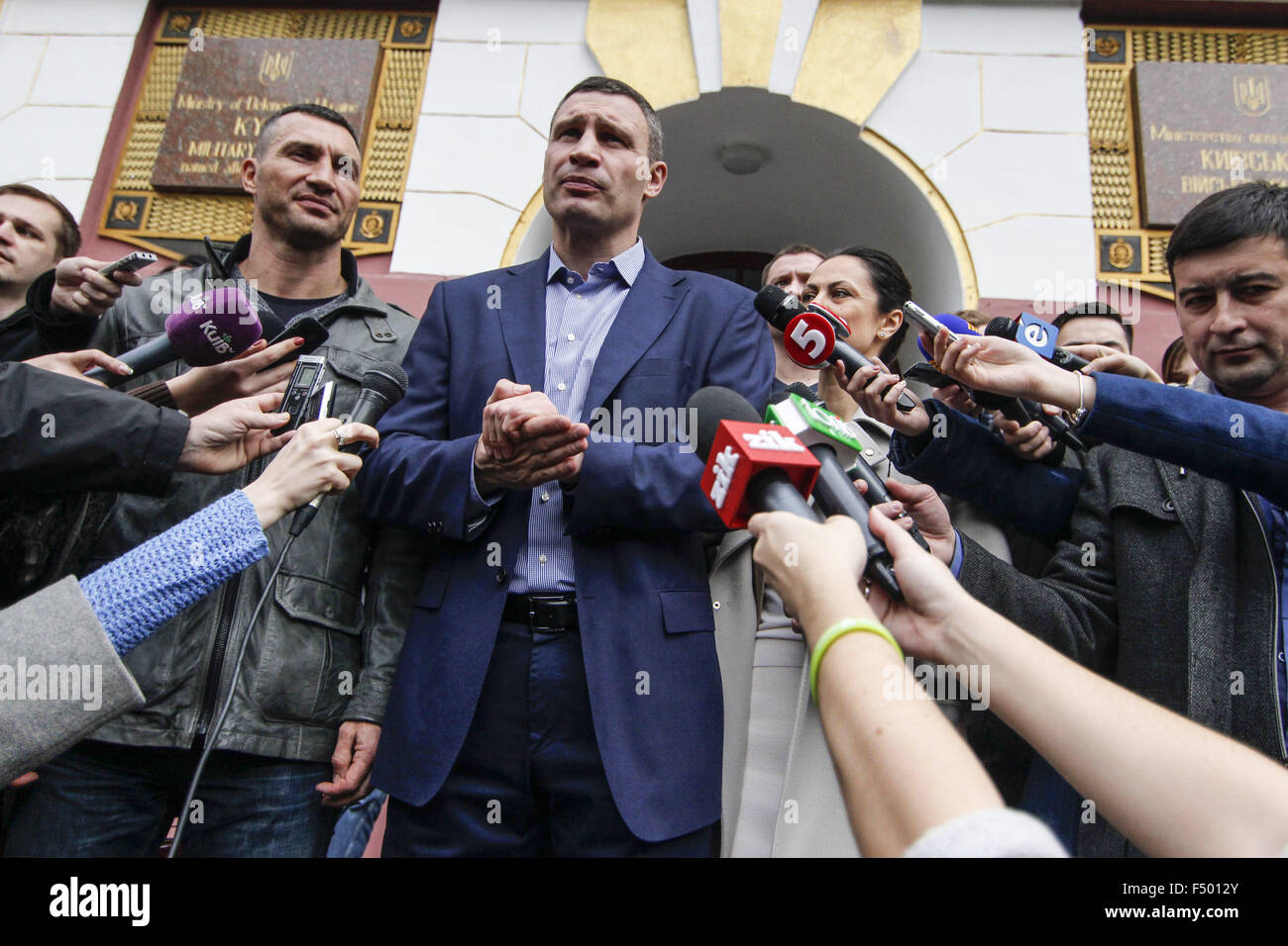 Oct. 25, 2015 - Kiev, Ukraine - Kiev's current mayor and former ...