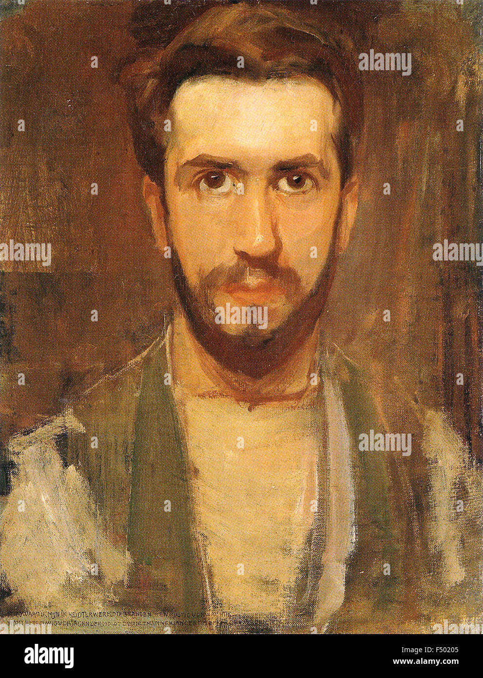 Pietr Mondrian - Self portrait Stock Photo - Alamy
