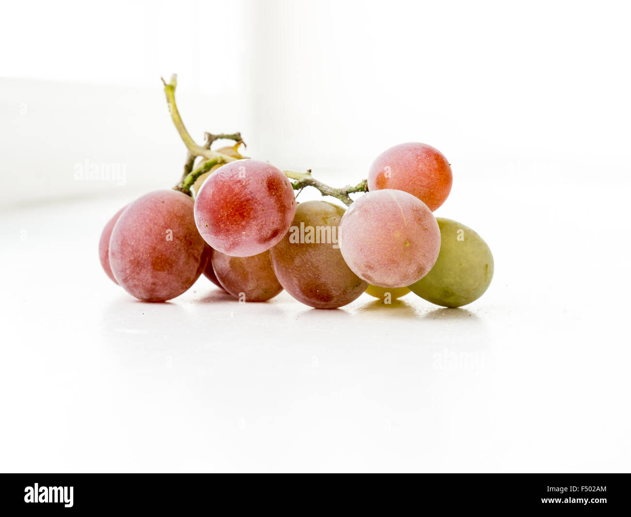 The vegetable variocolored grape object Stock Photo - Alamy
