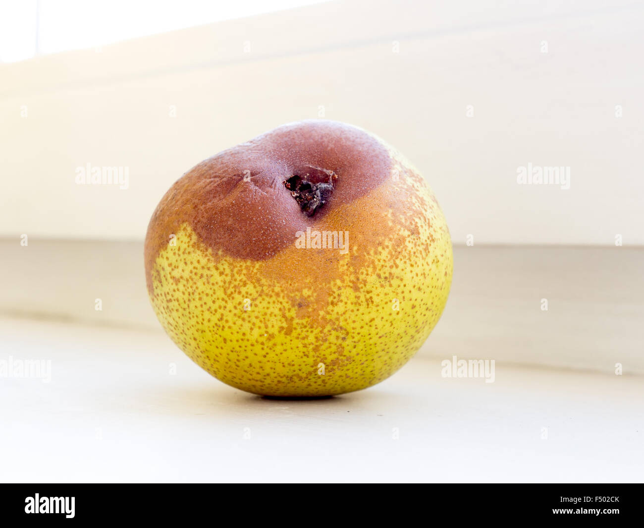 The vegetable yellow rotten Pear Stock Photo - Alamy
