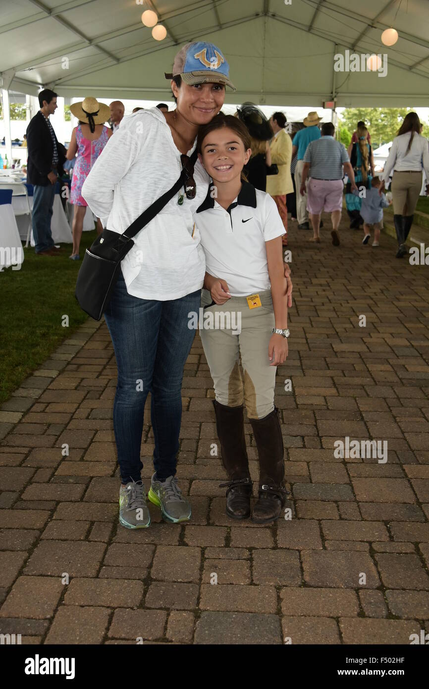 The 40th Annual Hampton Classic Horse Show Featuring: Robin Perkins and ...