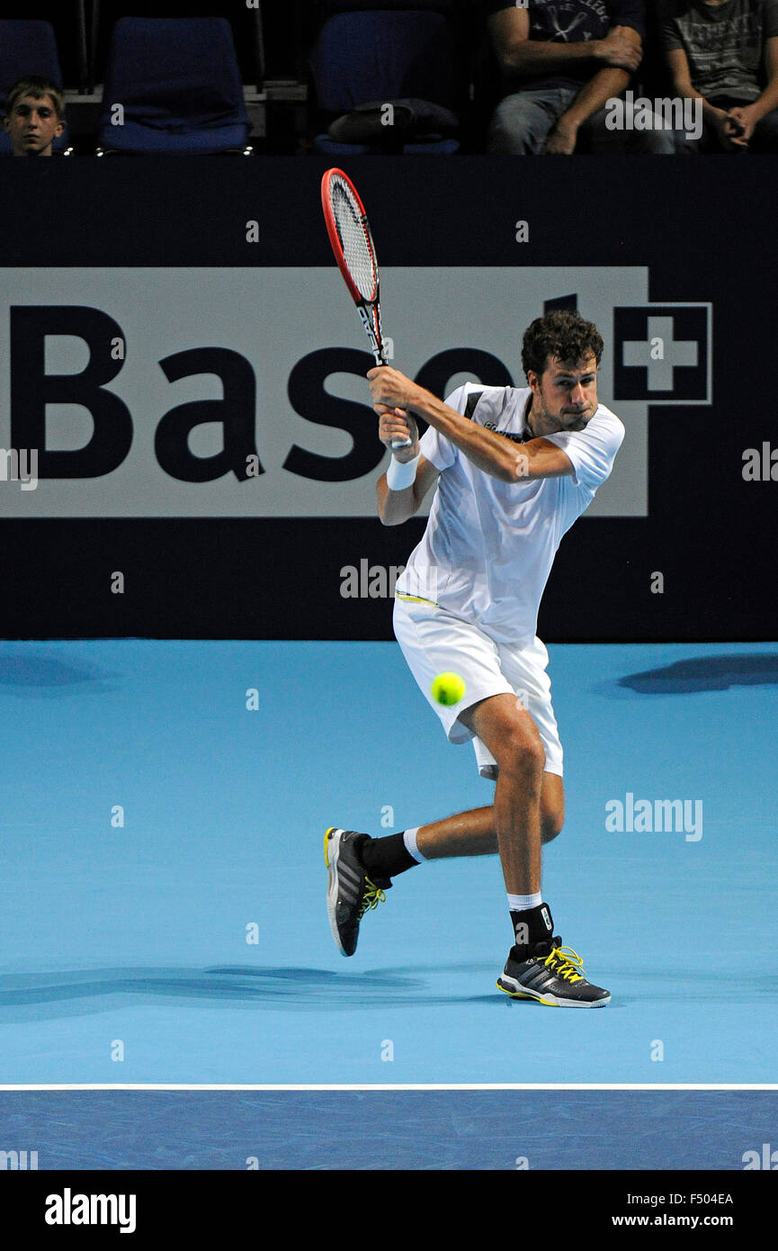 Basel, Switzerland. 25th Oct, 2015. Basel Swiss Indoor Tennis ...