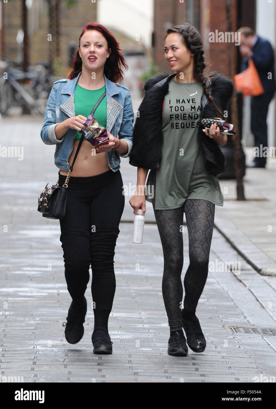 Strictly Come Dancing rehearsals in London Featuring: Joanne Clifton ...