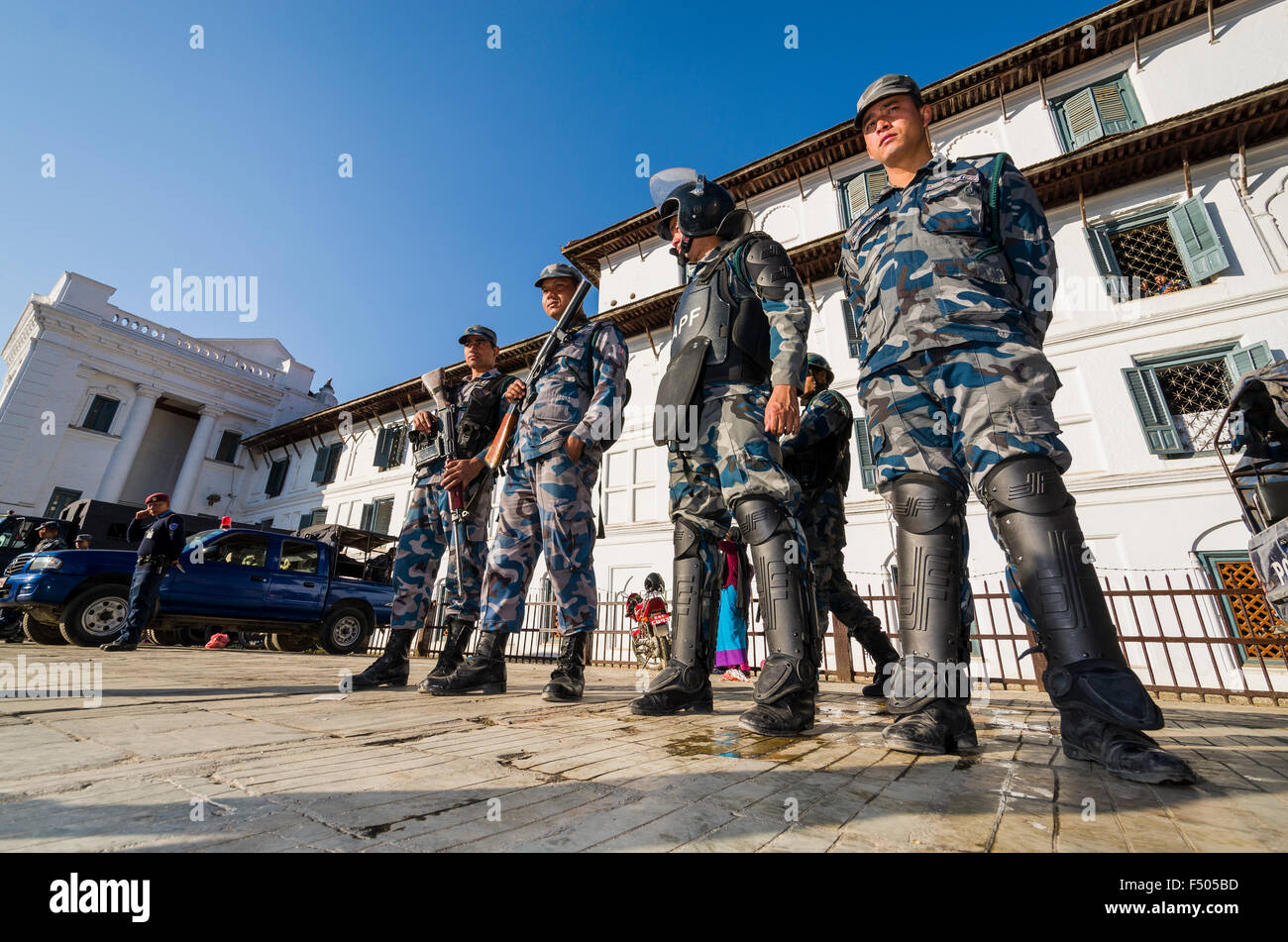Nepali police hi-res stock photography and images - Alamy