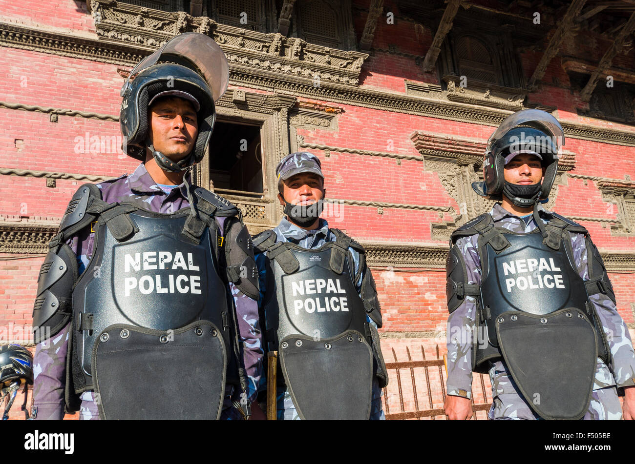 Nepal police hi-res stock photography and images - Alamy
