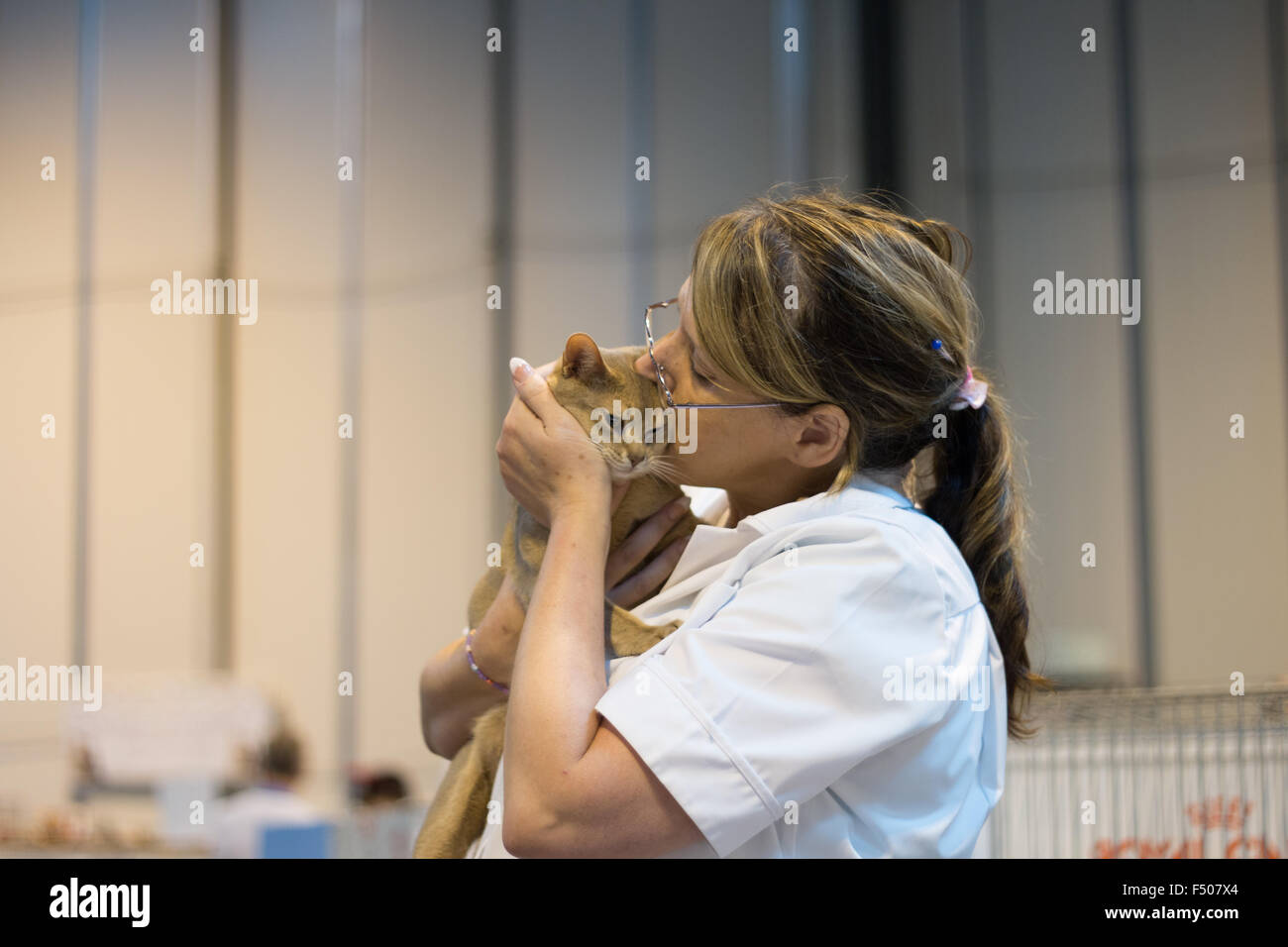 Birmingham, UK. 24 October 2015. 39th Supreme Cat Show held at the NEC ...