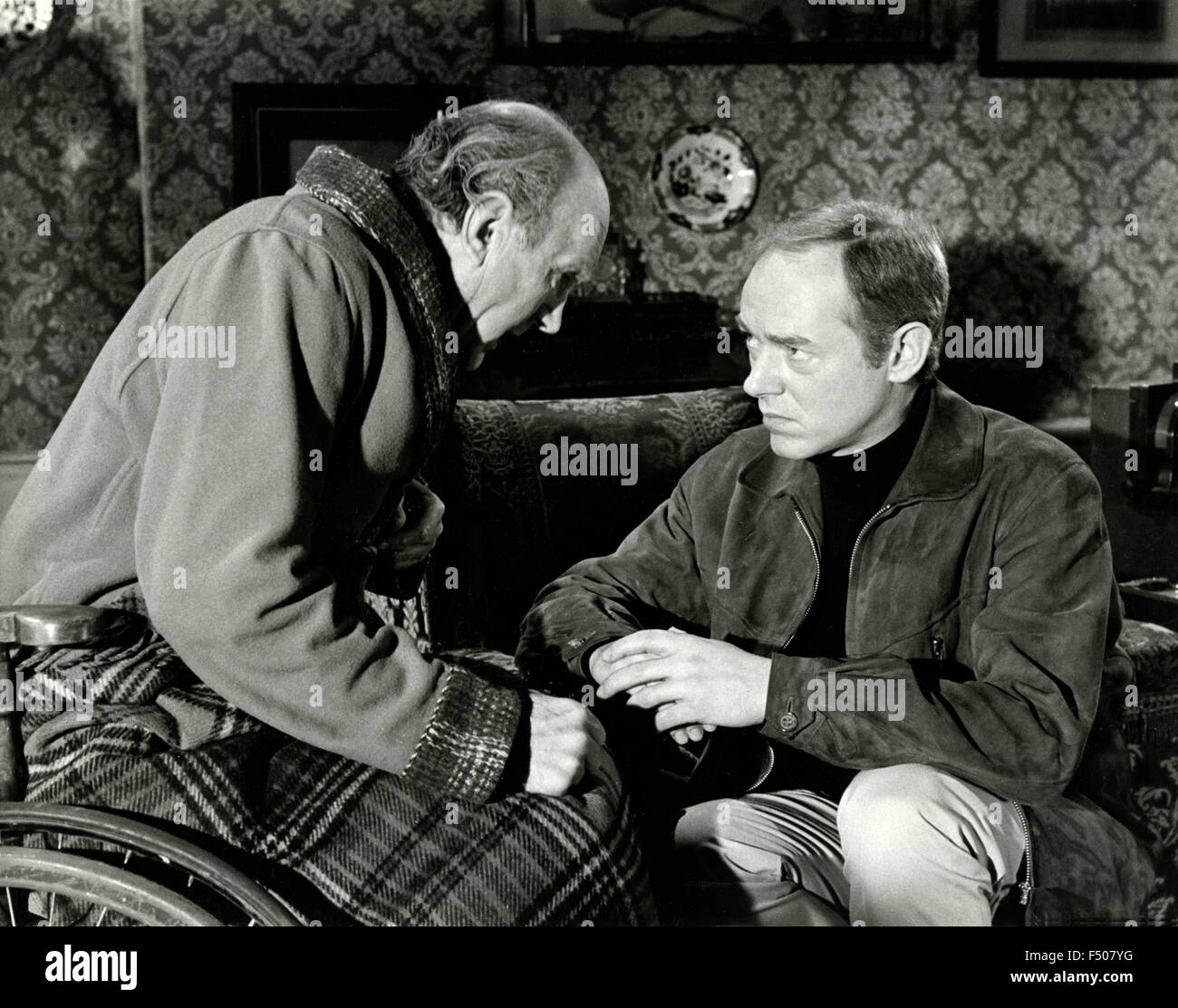 The actor Michael Bryant in a scene from the film "Torture Garden", UK ...