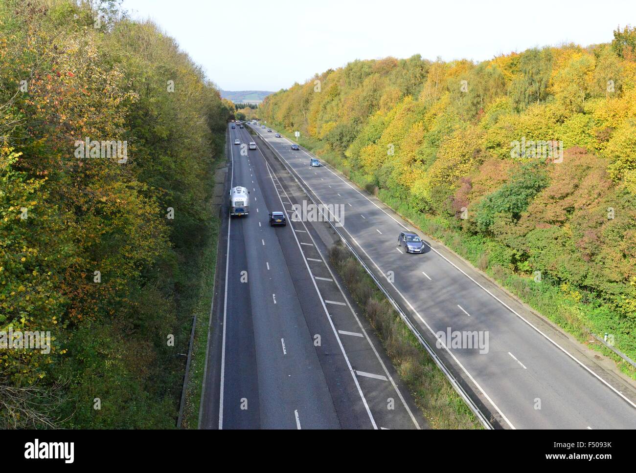 Chevrons road markings hi-res stock photography and images - Alamy