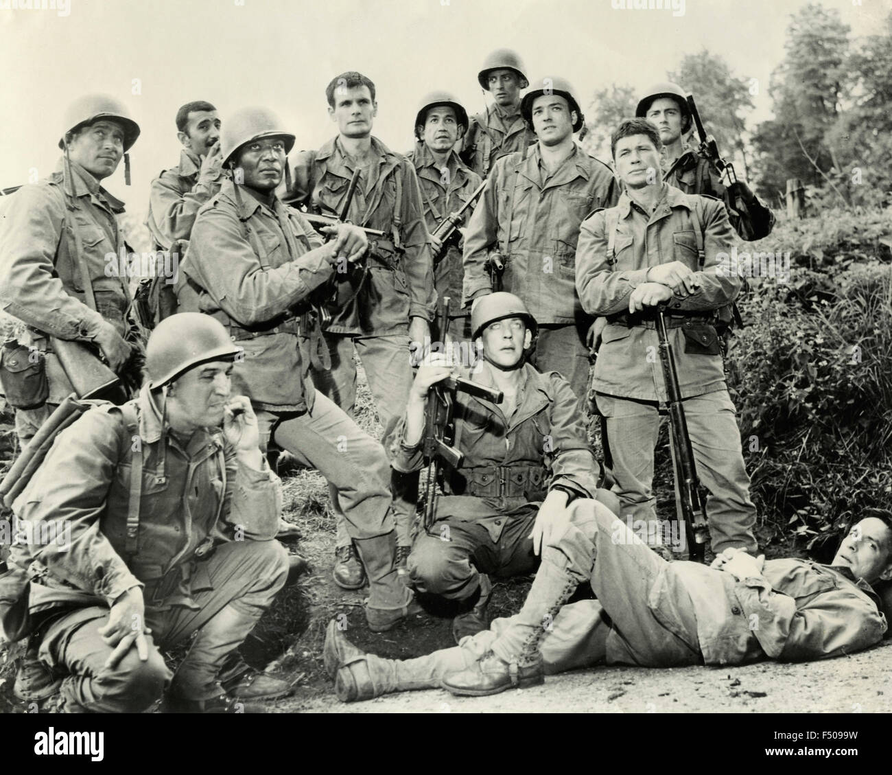 Scene from the movie "The Dirty Dozen", USA Stock Photo - Alamy