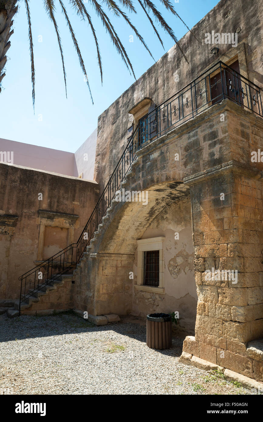 The monastery of Arkadi, Crete, Greece Stock Photo - Alamy