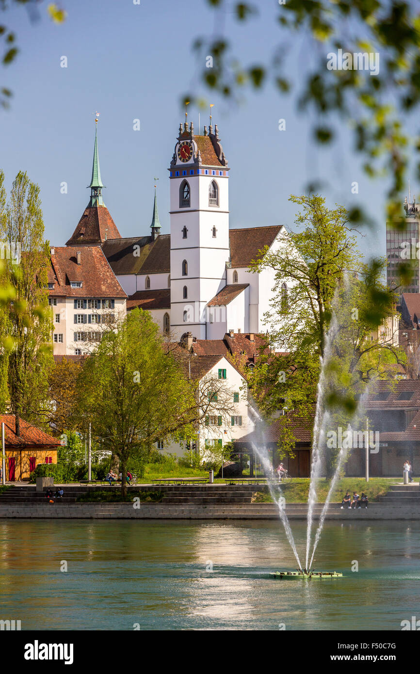 Old Town Aarau Aargau Switzerland Stock Photos & Old Town Aarau Aargau ...
