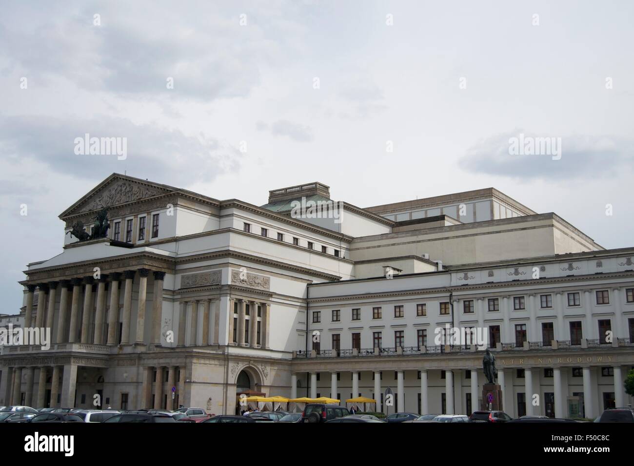 Historical building in Warsaw Stock Photo - Alamy