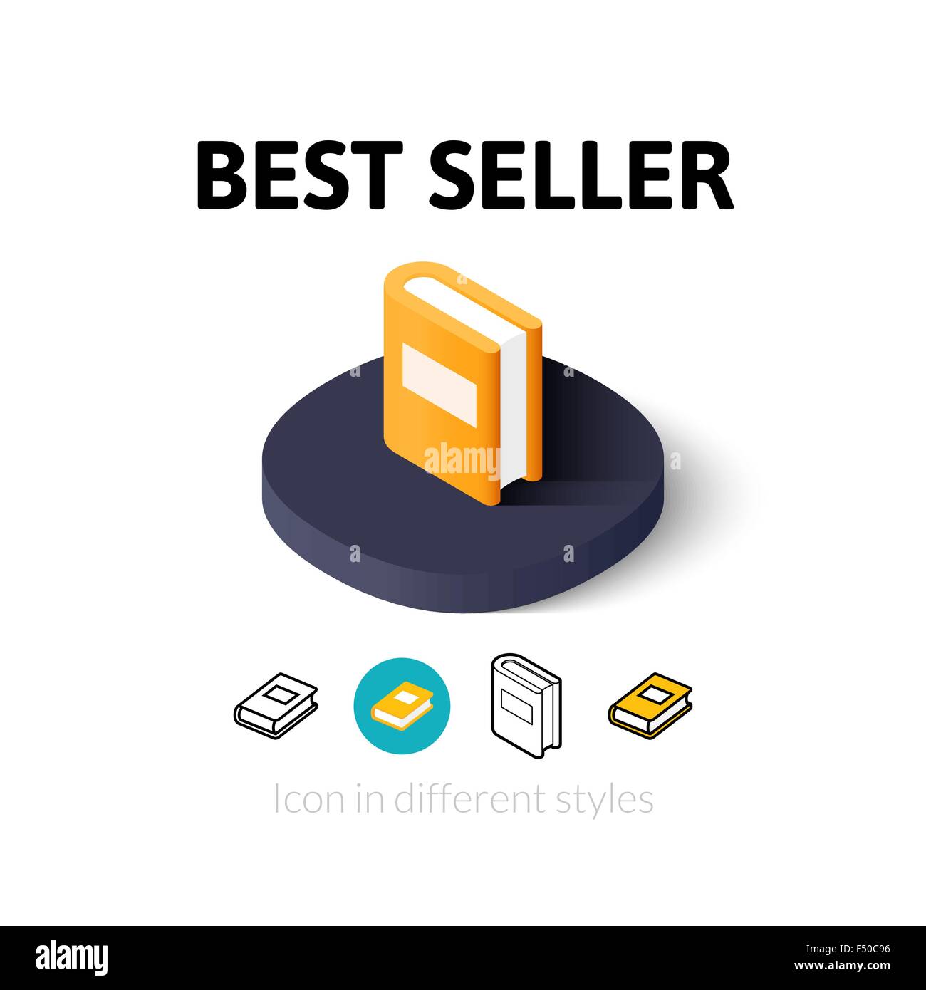 Best seller icon in different style Stock Vector Image & Art - Alamy