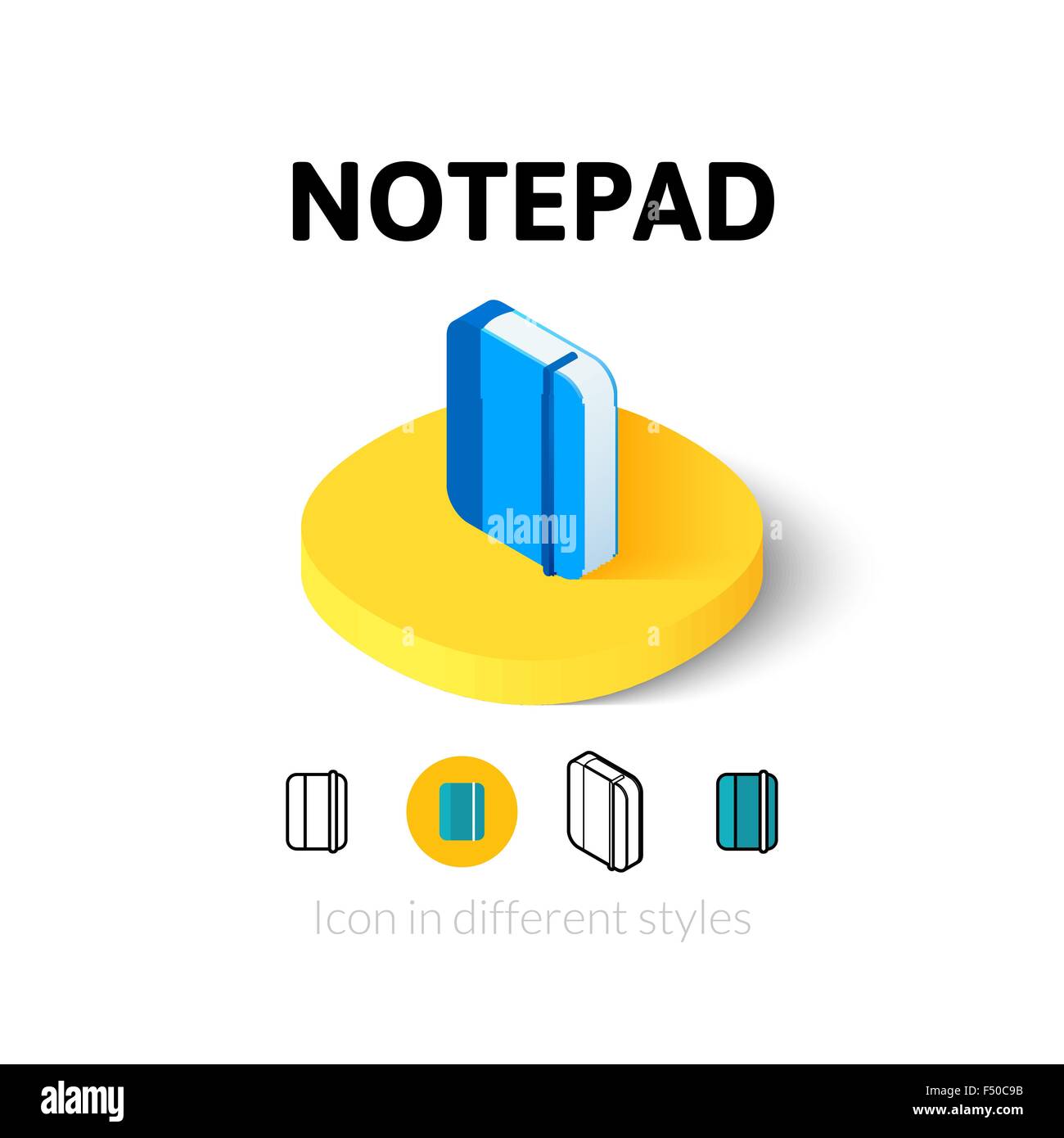 Notepad icon in different style Stock Vector Image & Art - Alamy Notepad icon in different style Stock Vector Image & Art - Alamy