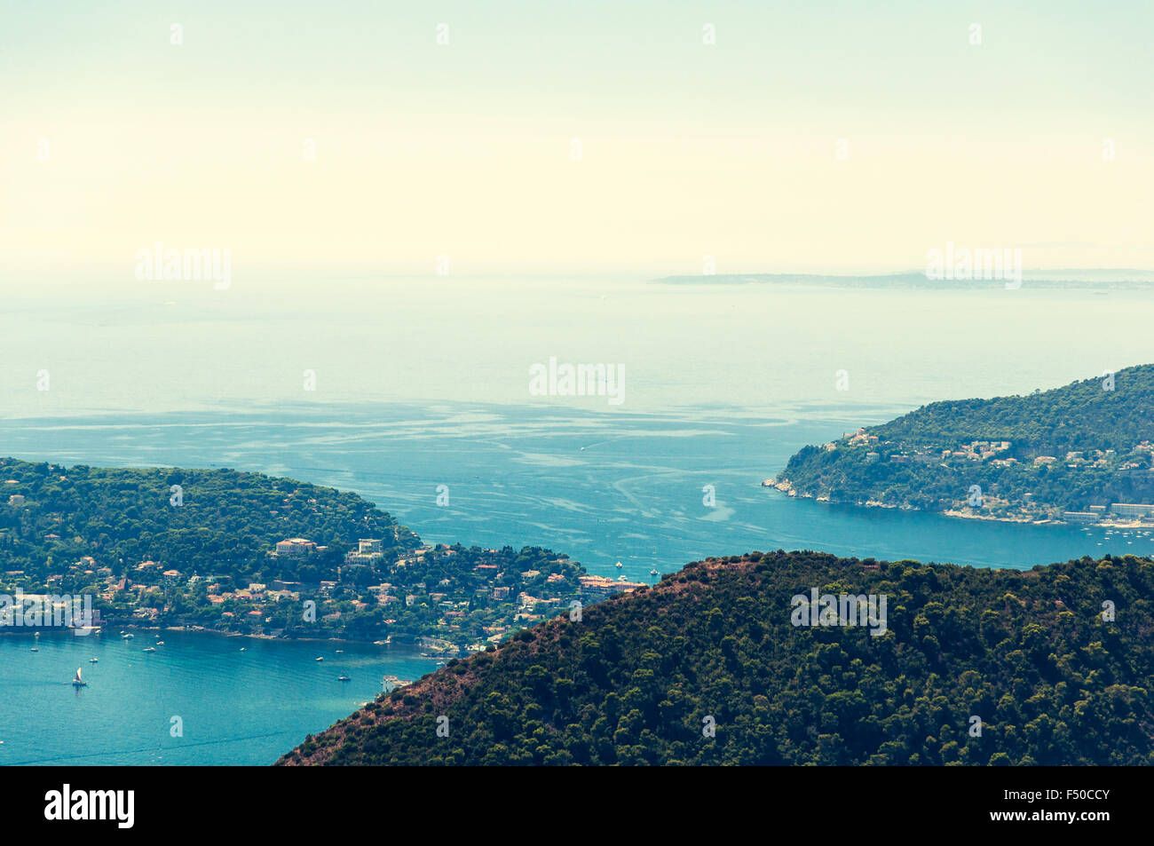 Eze beach hi-res stock photography and images - Alamy
