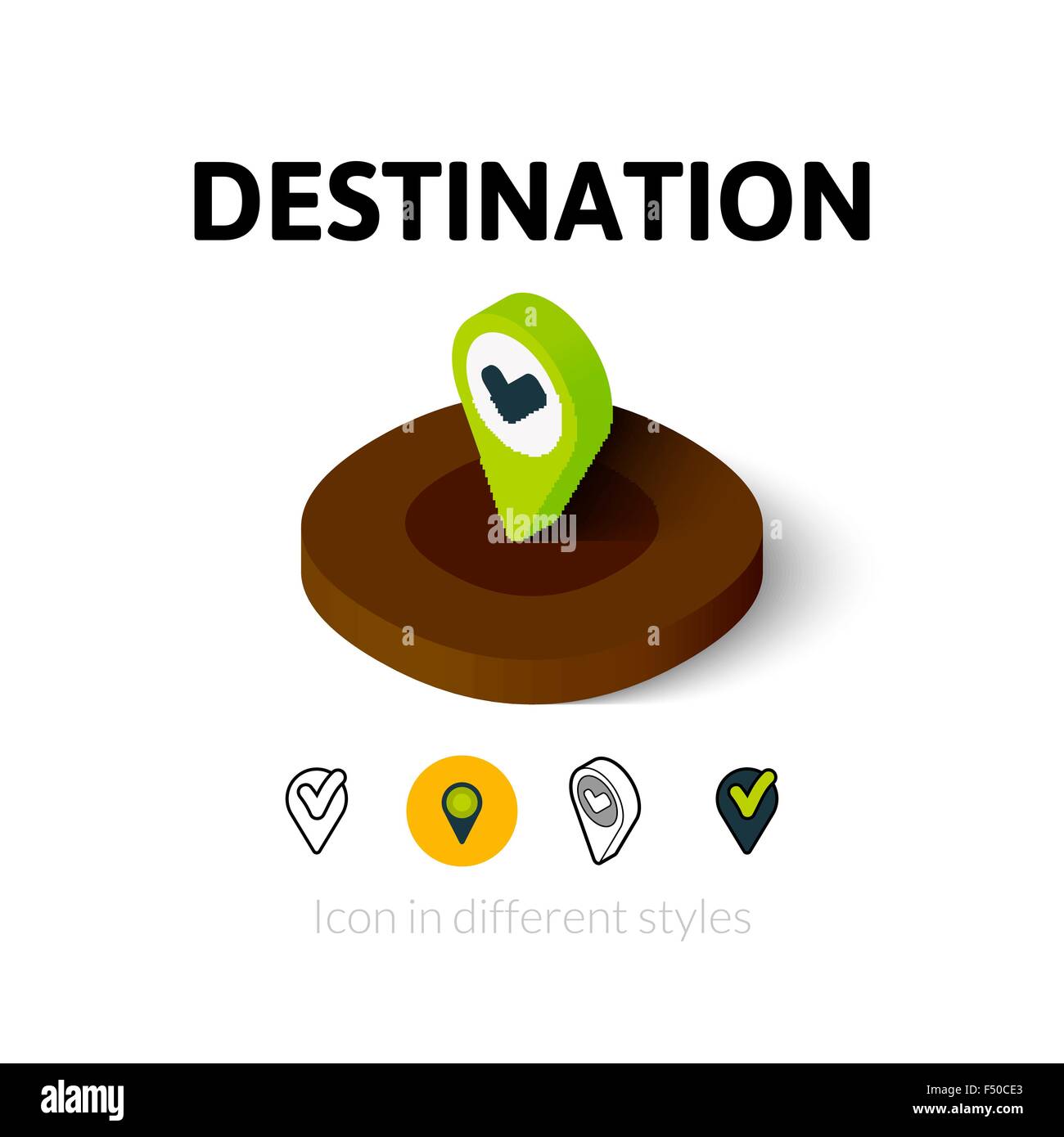 Destination map Cut Out Stock Images & Pictures - Alamy