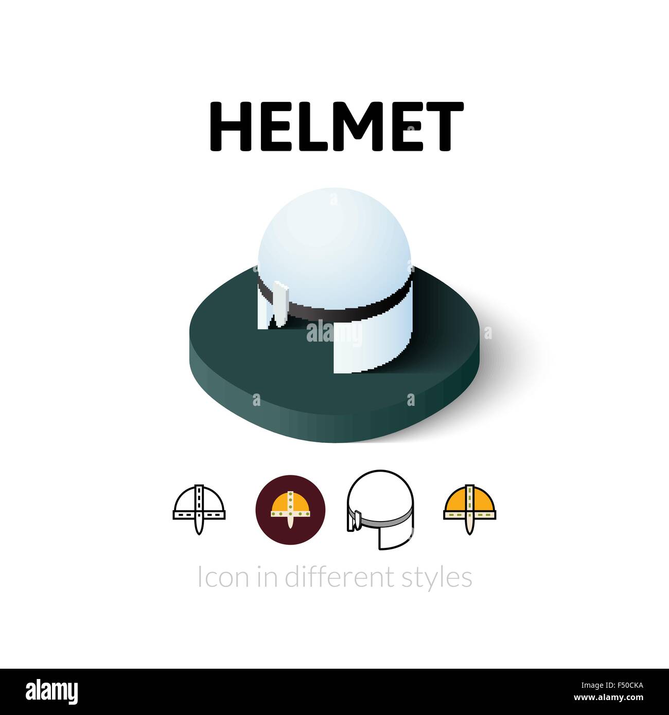 Armour helmet Cut Out Stock Images & Pictures - Alamy