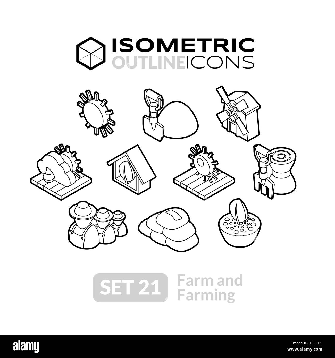 Isometric outline icons set 21 Stock Vector Image & Art - Alamy Isometric outline icons set 21 Stock Vector Image & Art - Alamy