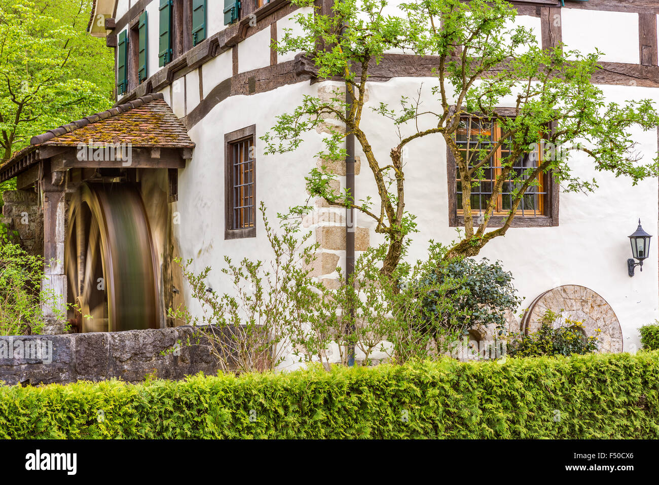 Medieval town Allschwil, Basel, Canton Basel-Landschaft, Switzerland ...