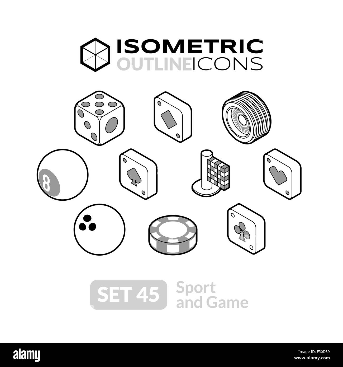 Isometric outline icons set 45 Stock Vector Image & Art - Alamy Isometric outline icons set 45 Stock Vector Image & Art - Alamy