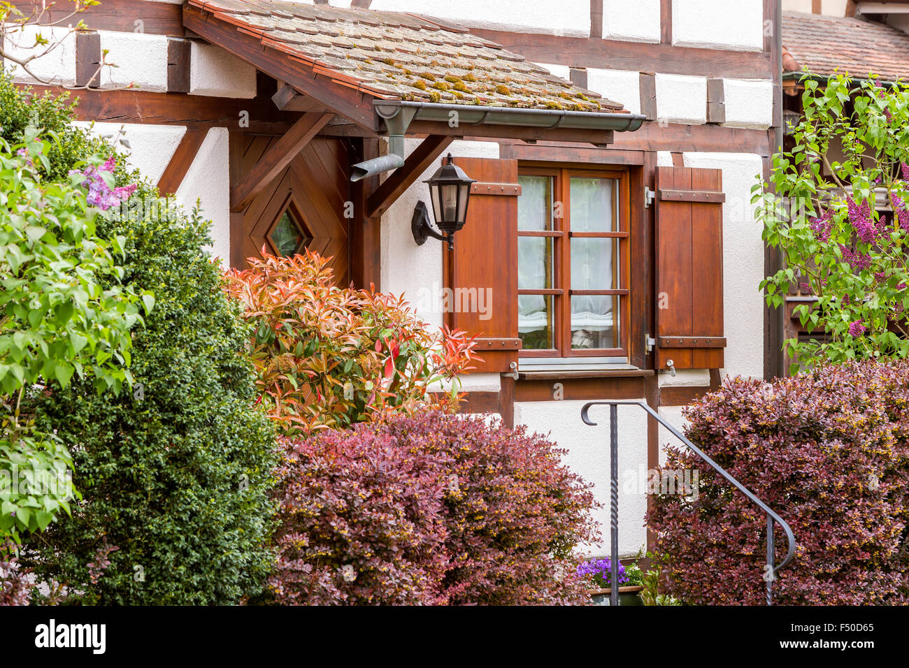 Medieval town Allschwil, Basel, Canton Basel-Landschaft, Switzerland ...