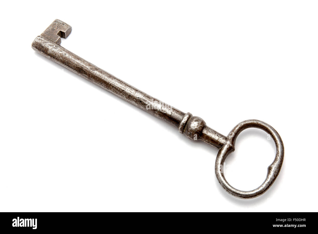 key isolated on white background Stock Photo - Alamy
