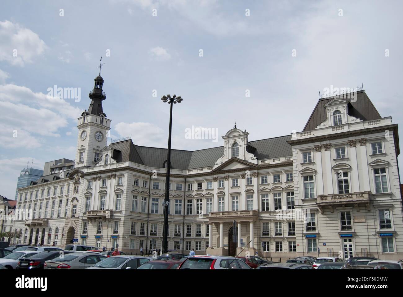 Historical building in Warsaw Stock Photo - Alamy