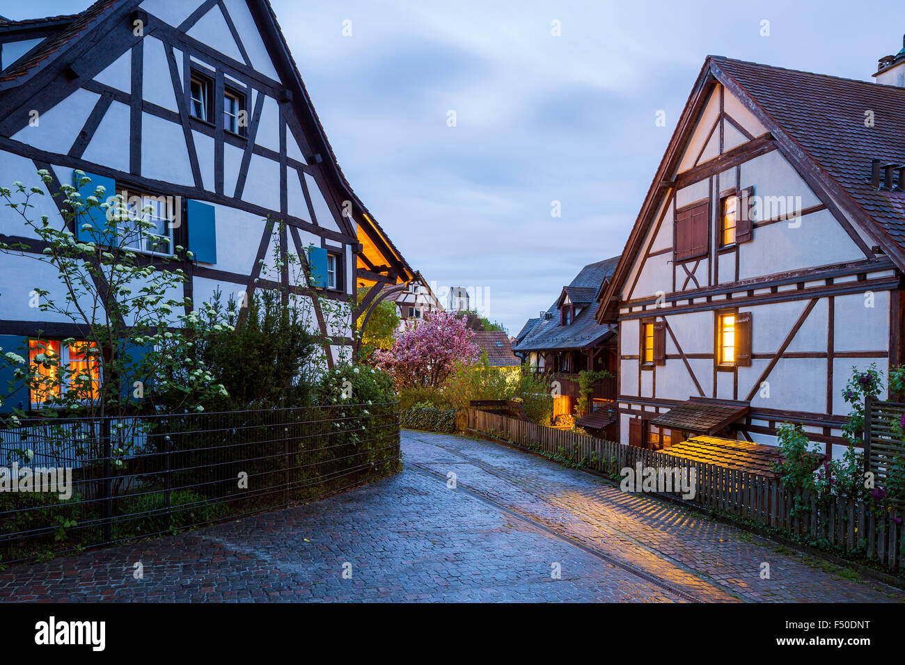 Medieval town allschwil basel basel landschaft hi-res stock photography ...