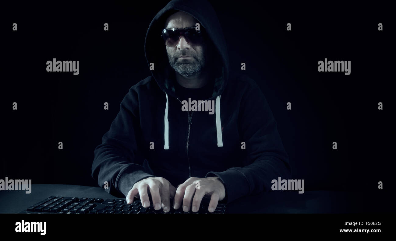 New technology hacker hacking Stock Photo - Alamy